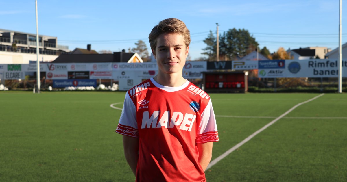 Marius (15) valgte KIL - signerte proffkontrakt / Kongsvinger
