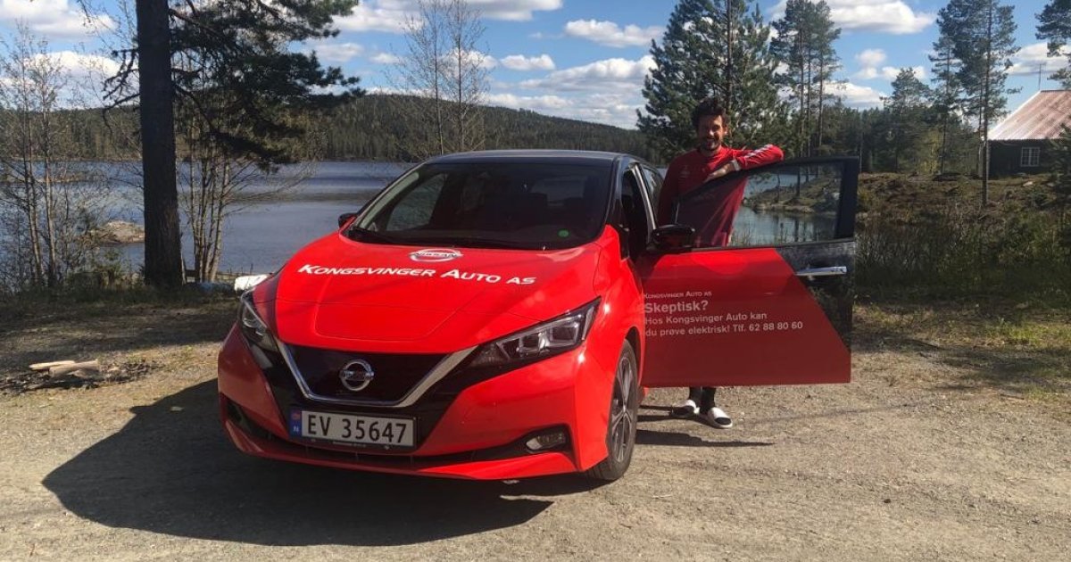 Pålerud bak rattet / Kongsvinger