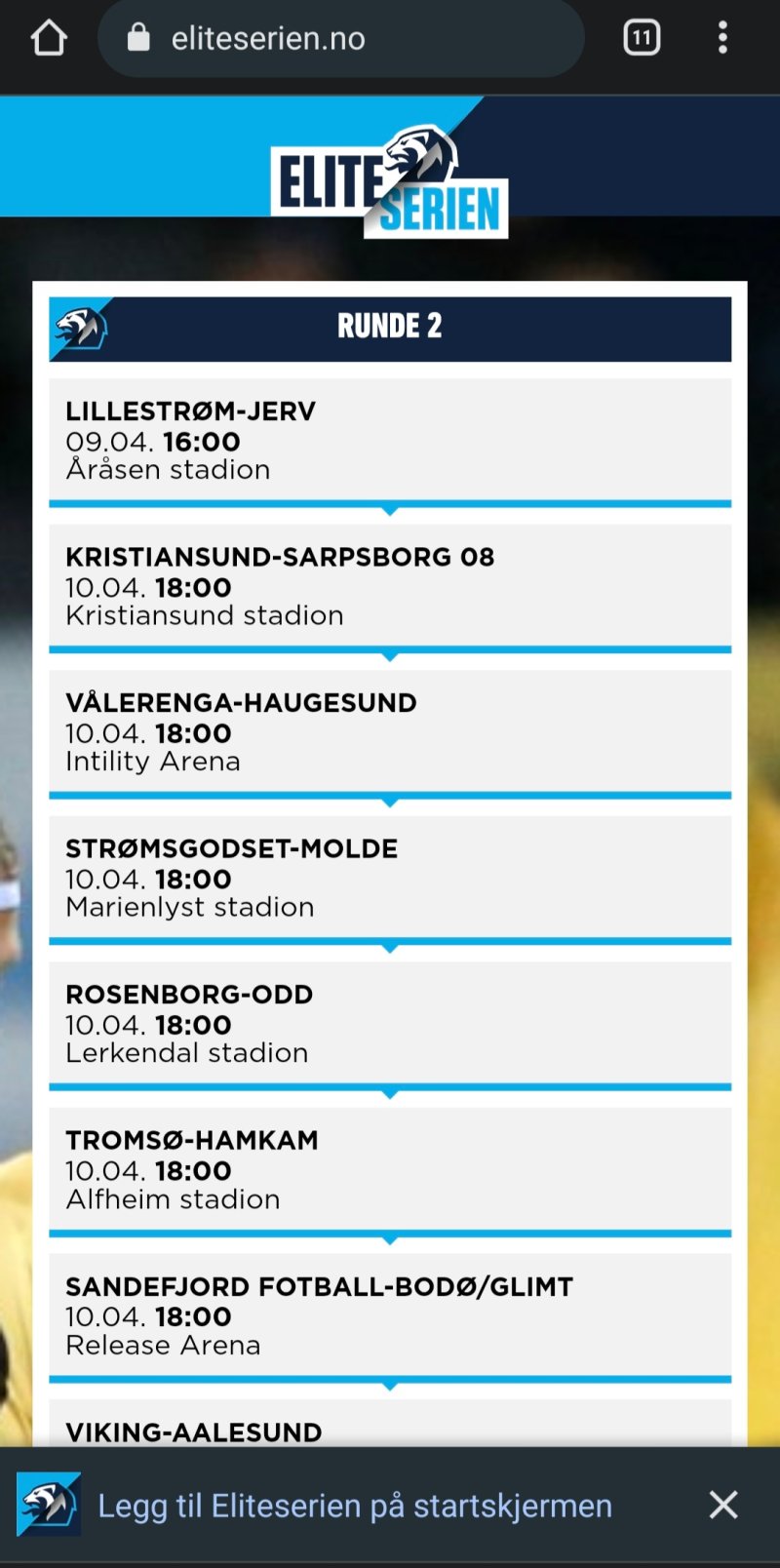 Slik laster du ned appene til Eliteserien og OBOS-ligaen / Kongsvinger