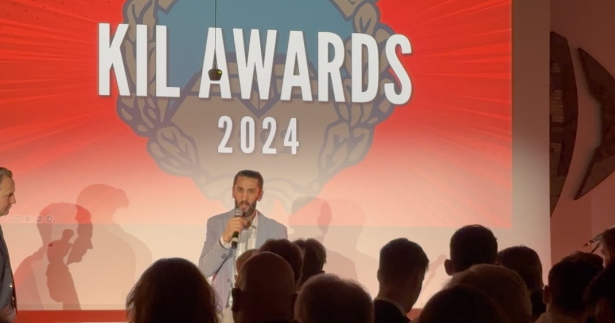 Rørt Güvens takketale på KIL Awards / Kongsvinger